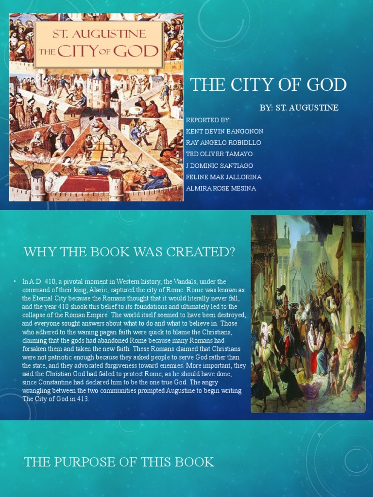 The City of God | PDF | Augustine Of Hippo | Prophet