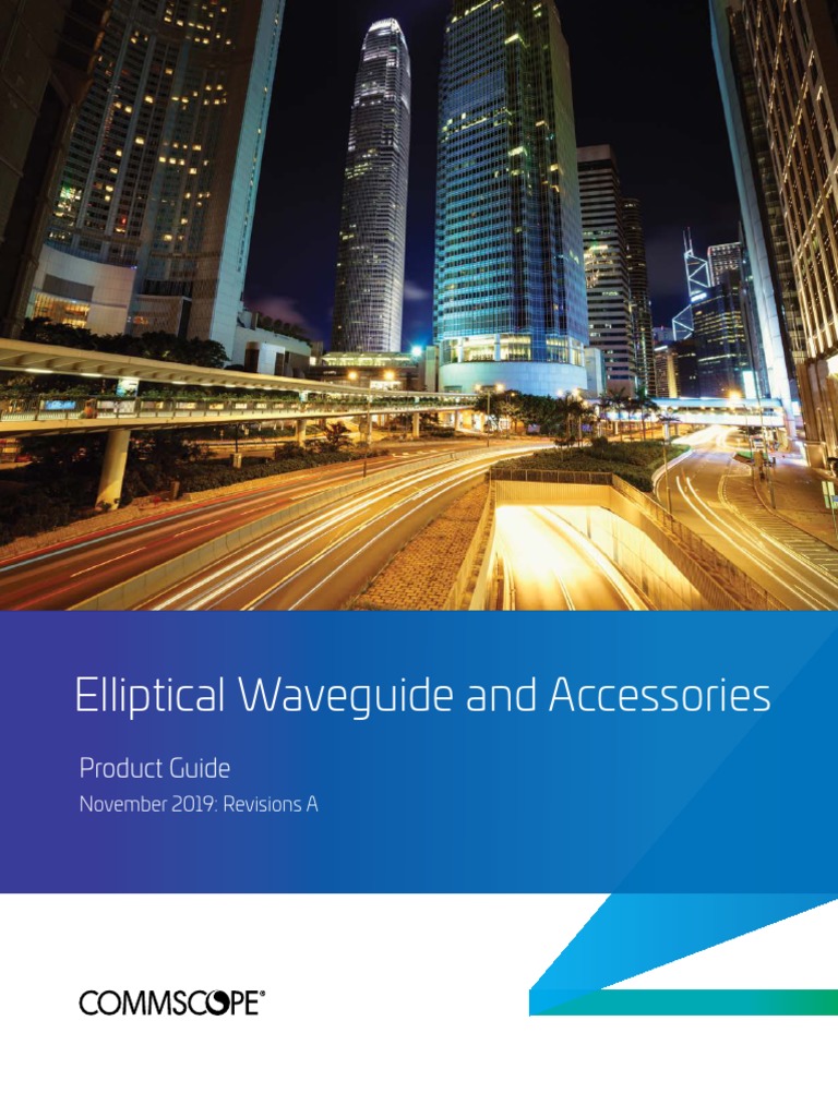 Elliptical Waveguide and Accessories Product Guide | PDF | Coaxial ...