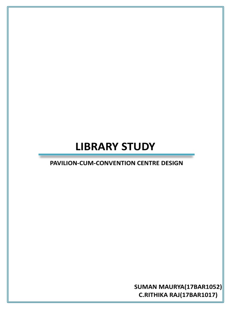 Pavilion and Convention Centre Design | PDF | Aisle | Theatre