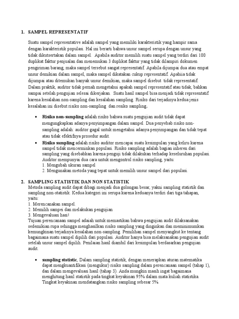 Bahan Audit | PDF