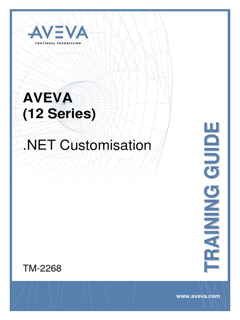 TM-2268 AVEVA (12 Series) .Net Customisation Training Rev 4.0 | PDF ...