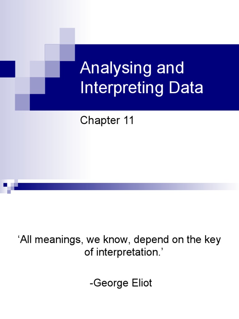 Analysing and Interpreting Data | PDF | Descriptive Statistics | Level ...