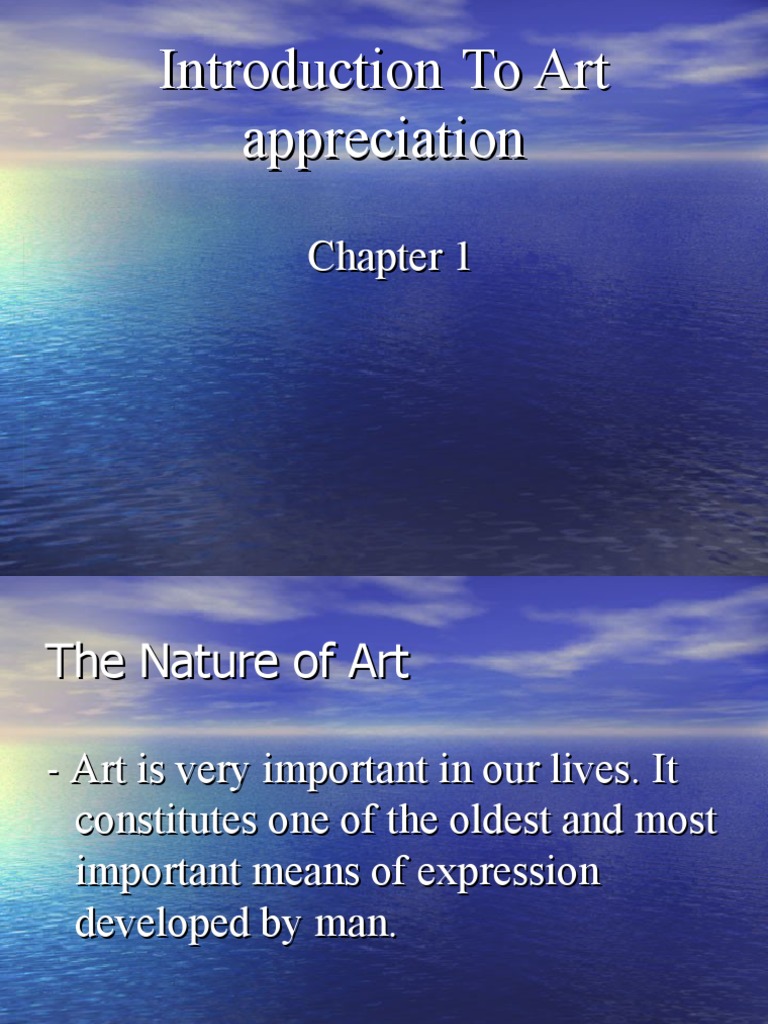 Chapter-1 Visual Arts | PDF | Fine Art | Aesthetics