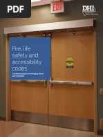 NFPA 101: Egress Essentials for Safety | PDF | Stairs | Door