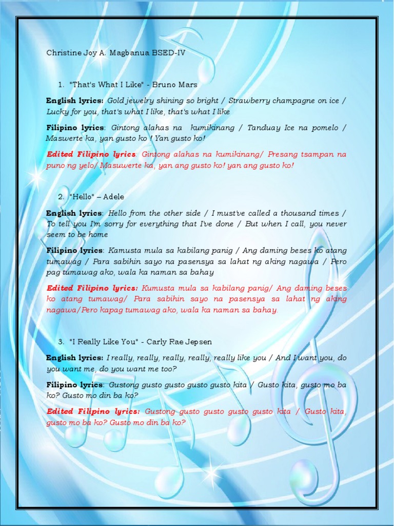 Translation Assignment | PDF