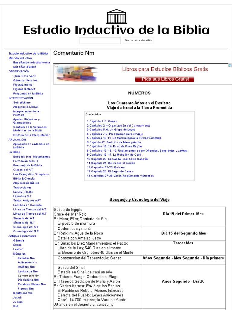 Guía de Estudio Inductivo Bíblico | PDF | Moisés | Biblia