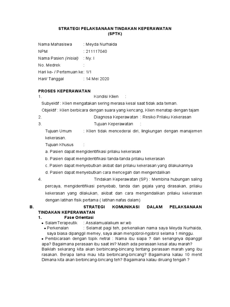 Format SPTK Jiwa | PDF | Pengembangan Diri