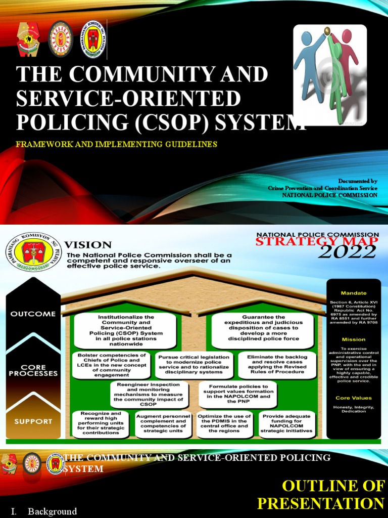 CSOP | PDF | Police | Community