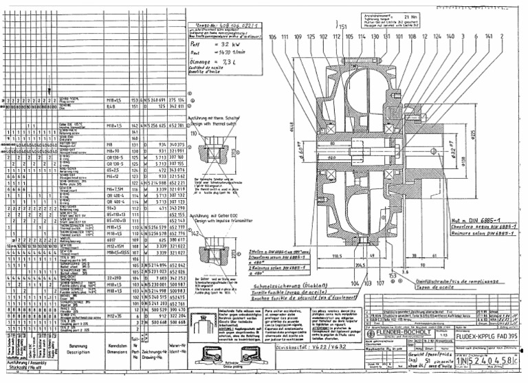 035 Flender Bocholt N°1N524058C | PDF