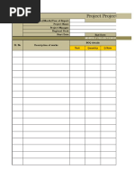 Water Usage Tracking Spreadsheet - 0 | PDF | Worksheet | Spreadsheet