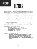 C1 Advanced Writing Letters and Emails | PDF | Communication | Human ...
