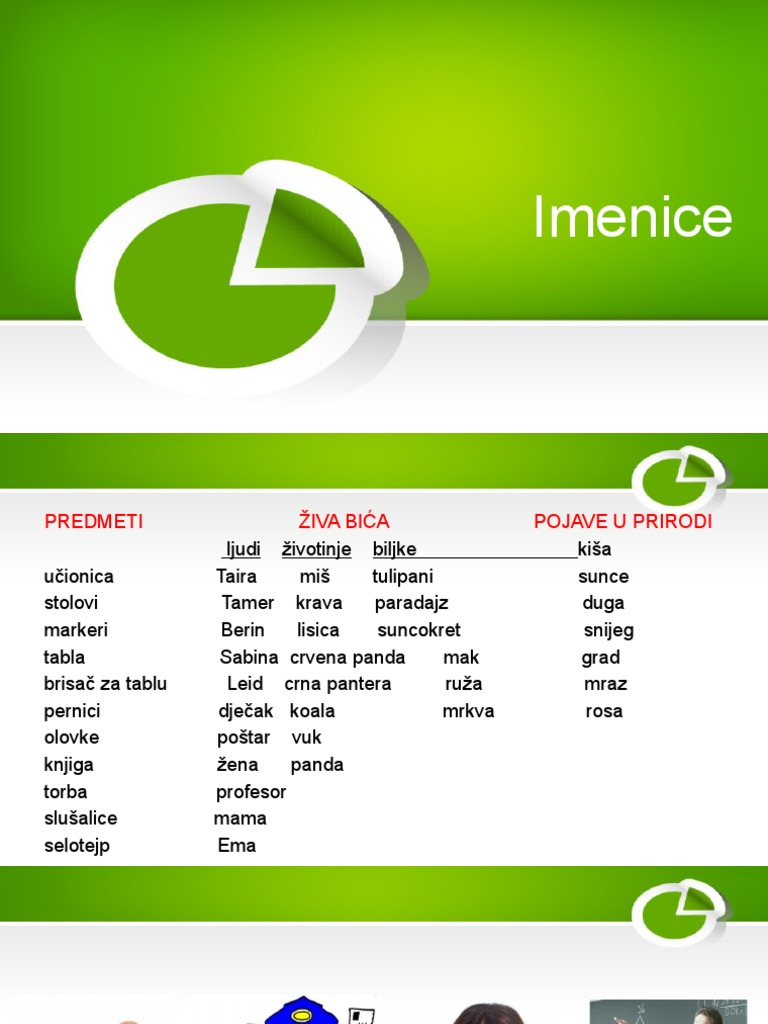 Imenice - III Razred | PDF