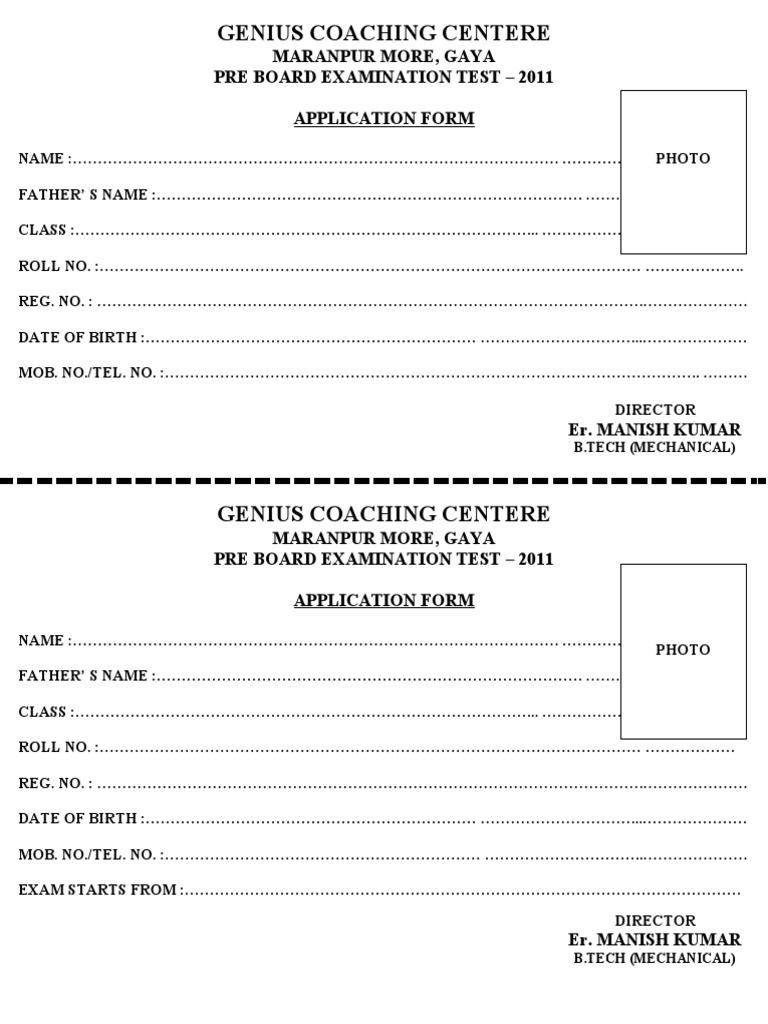 Genius Coaching Centere | PDF