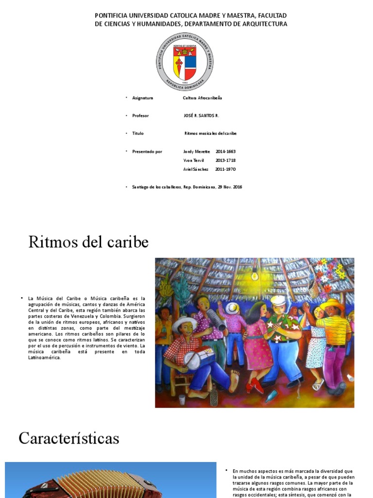 Ritmos Del Caribe | PDF | Reggae | Cuba