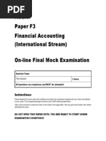 FA2 ACCA Practice Test #1 Questions | PDF | Computing | Teaching ...