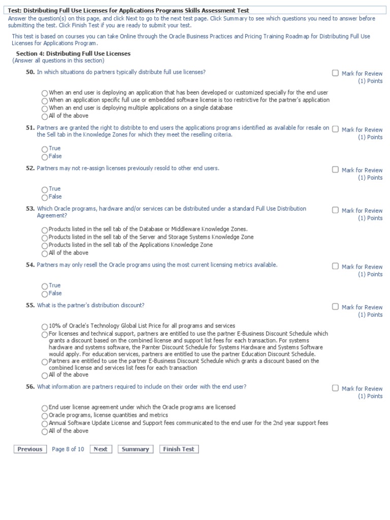 Full Use License Distribution Test Guide | PDF | Application Software ...