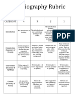 Short Story Grading Rubric | PDF | Rubric (Academic)