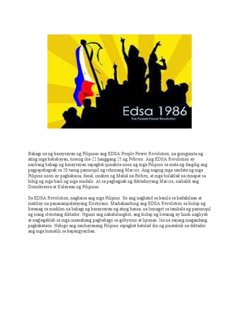 Edsa Revolution | PDF