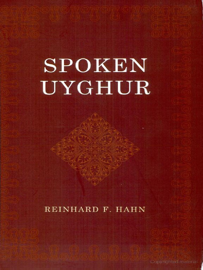 25.spoken Uyghur PDF | PDF