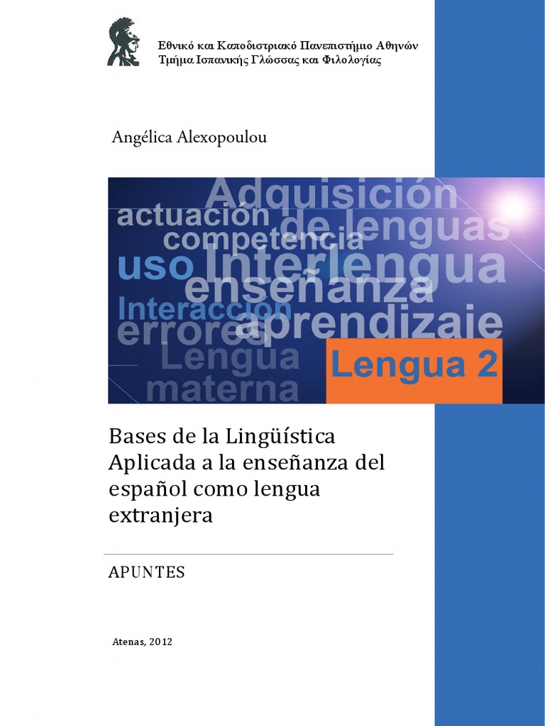 Semana 2. Teorías de Adquisición de L2 | PDF | Aquisición de idioma ...