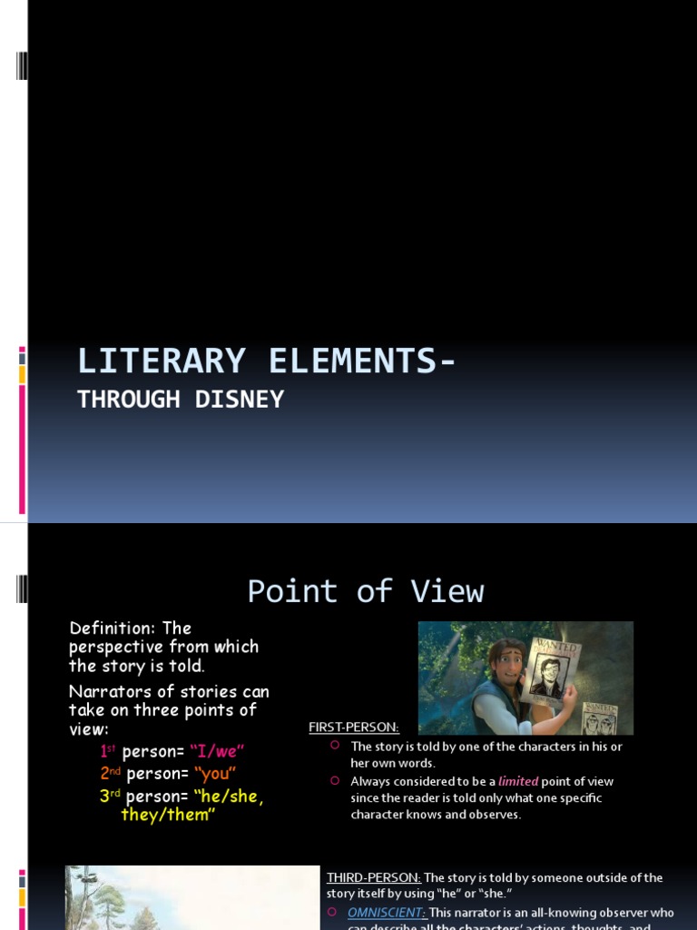 Literary Devices in Disney Films | PDF | Narration