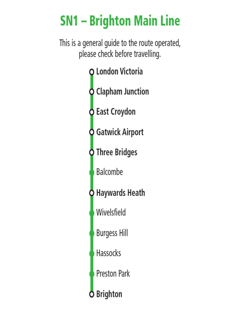 Route Maps SN1 PDF | PDF