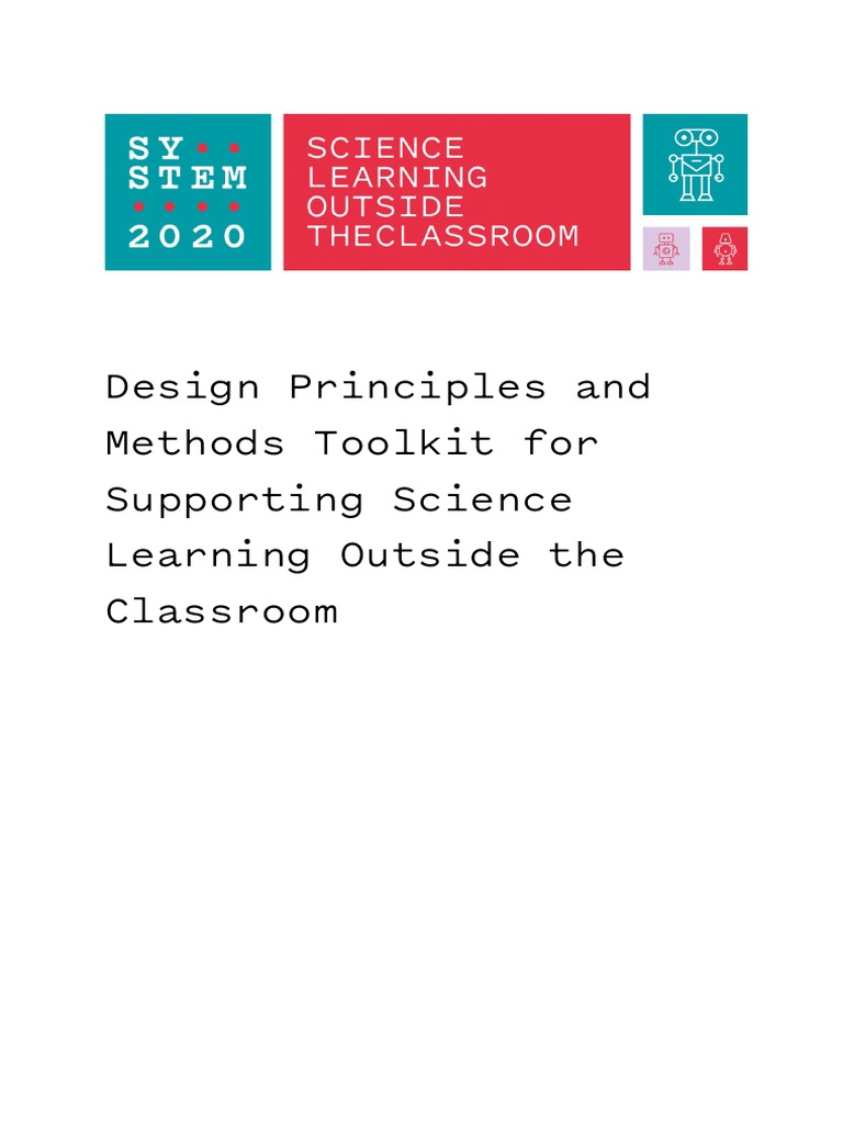 SySTEM 2020 - Design - Principles - Methods - Toolkit | PDF | Learning ...