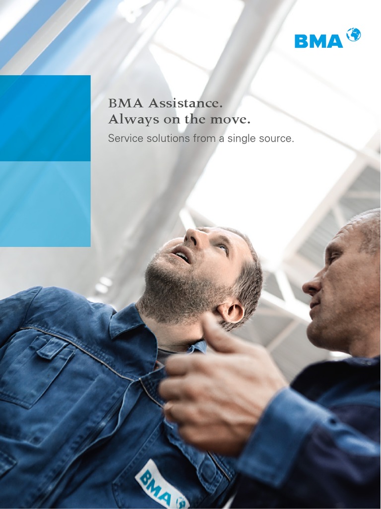 BMA Assistance. Always On The Move.: Service Solutions From A Single ...
