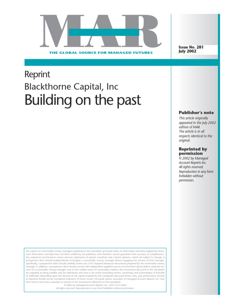 Tim Morge Interview | PDF | Futures Contract | Commodity