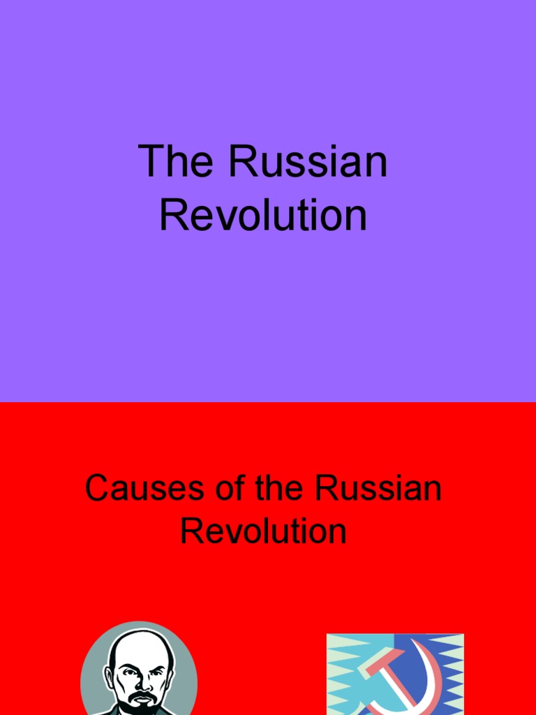 Causes of The Russian Revolution | PDF | History