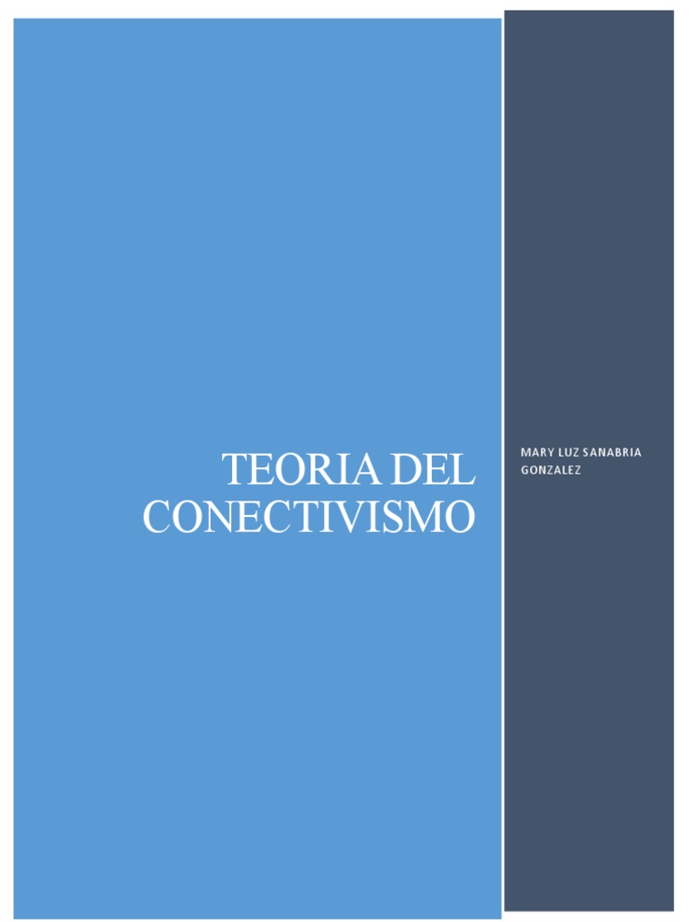 CONECTIVISMO | PDF | Aprendizaje | Epistemología