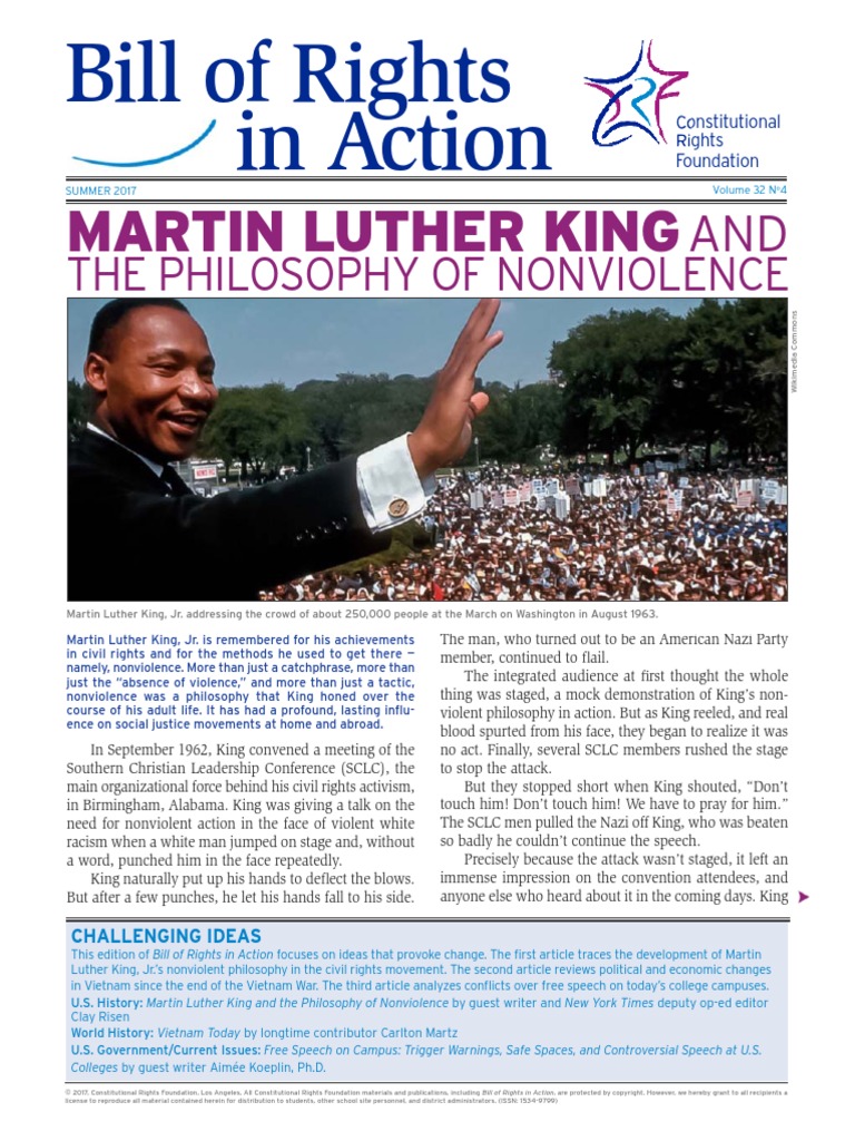 Martin Luther King: The Philosophy of Nonviolence | Download Free PDF ...