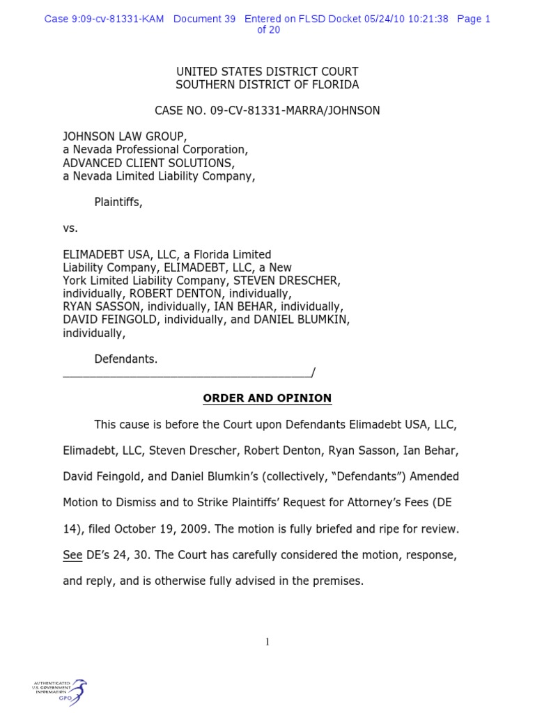 Malicious Prosecution PDF | Download Free PDF | Bell Atlantic Corp. V ...