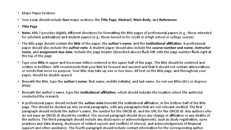 Name, and Assignment Due Date. Include The Page Header (Described Above ...