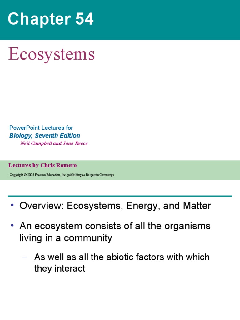 Ecosystems Powerpoint Lectures For Pdf Primary Production