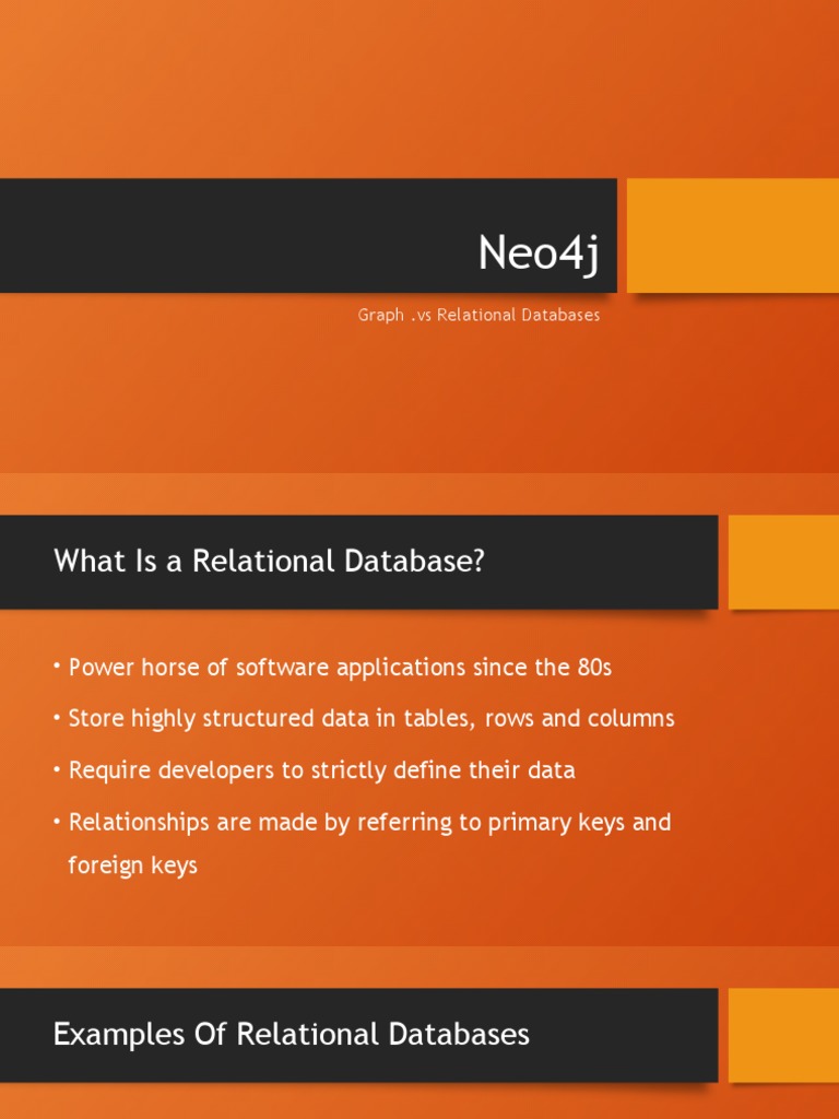 Graph Vs Relational Databases | PDF