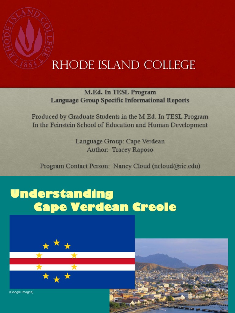 Cape Verdean PDF | PDF | English Language | Grammatical Gender