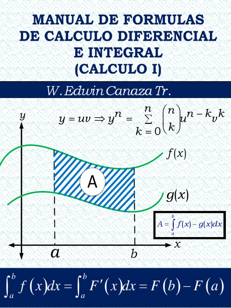 Fórmulas de Cáculo Diferencial e Integral PDF | PDF | Función ...