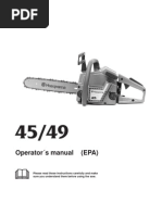 Chainsaw Safety Checklist | PDF | Personal Protective Equipment | Safety