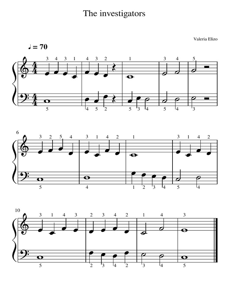 Elizo - Valeria - The Investigators | PDF