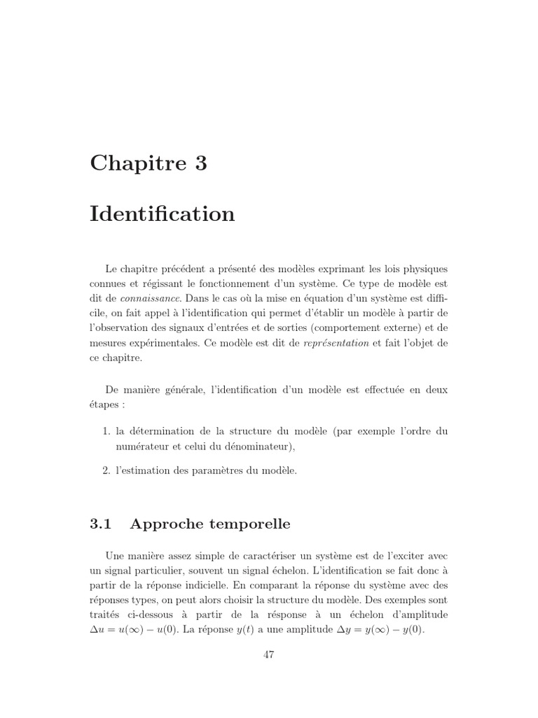 Chap 3 | PDF | Méthode des moindres carrés | Objets mathématiques