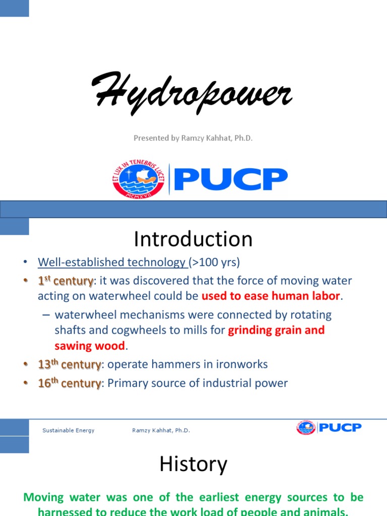 Class Hydropower PDF | PDF | Hydroelectricity | Sustainable Energy