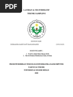 Penentuan Jumlah Sampel dengan Rumus Federer | PDF | Metode & Bahan Ajar