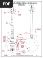 Fender Telecaster Printable Headstock Template PDF | PDF