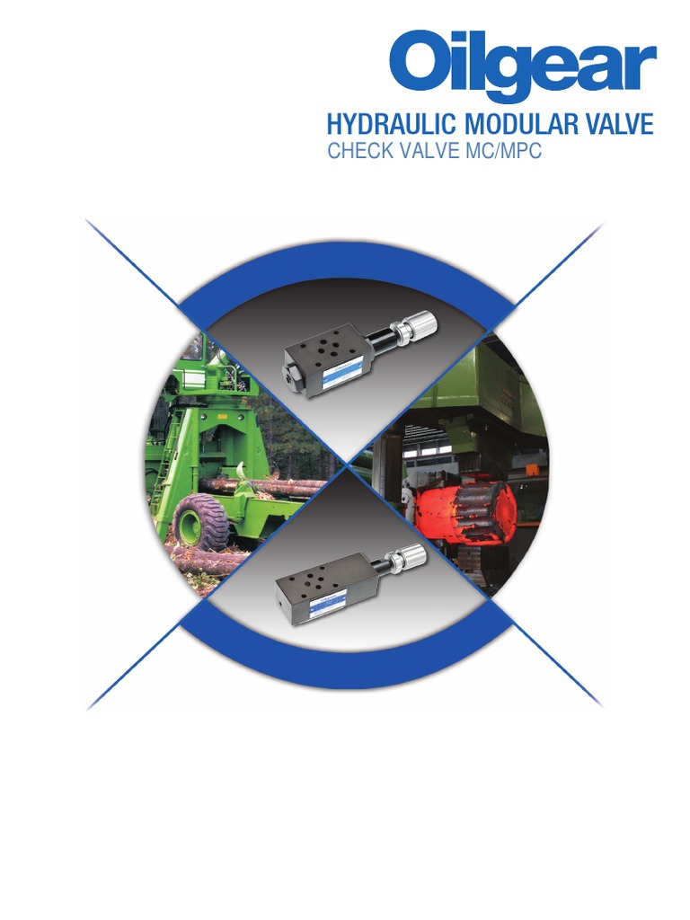 Hydraulic Modular Valve: Check Valve MC/MPC | PDF
