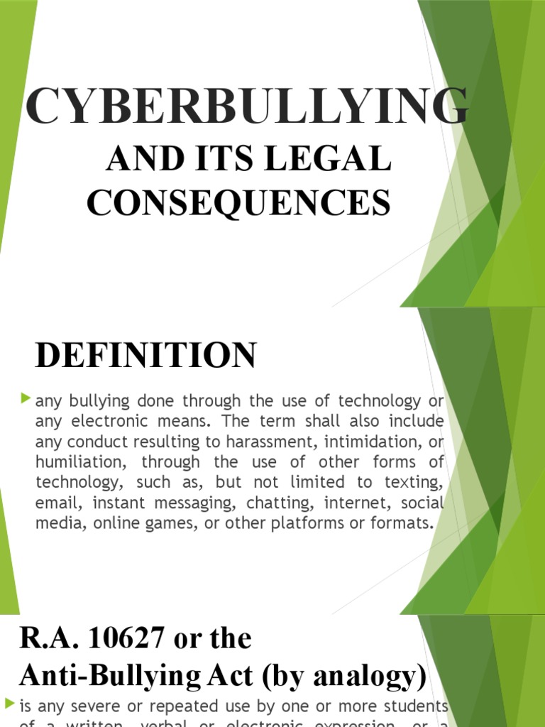 CYBERBULLYING | PDF | Cyberbullying | Bullying