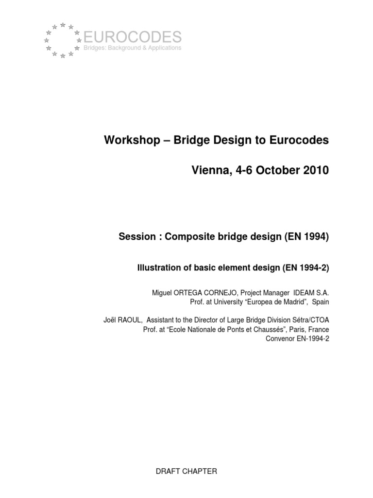 Composite Bridge Design PDF | PDF | Bending | Stress (Mechanics)