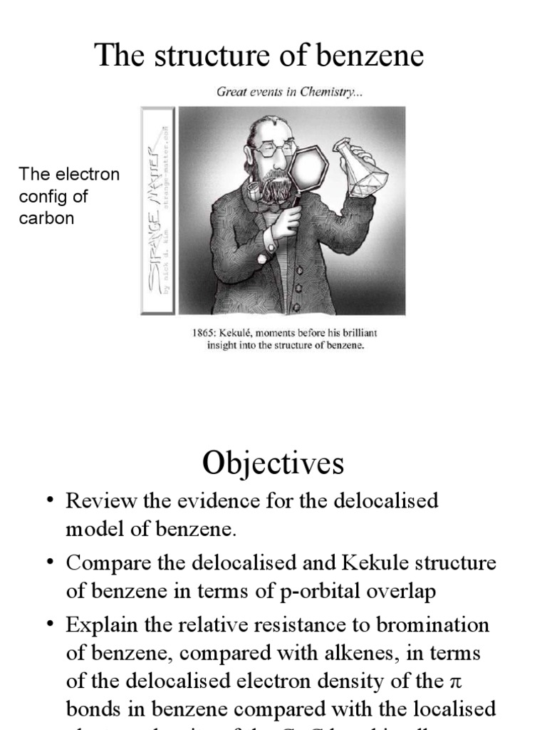 The Structure of Benzene | PDF | Covalent Bond | Benzene