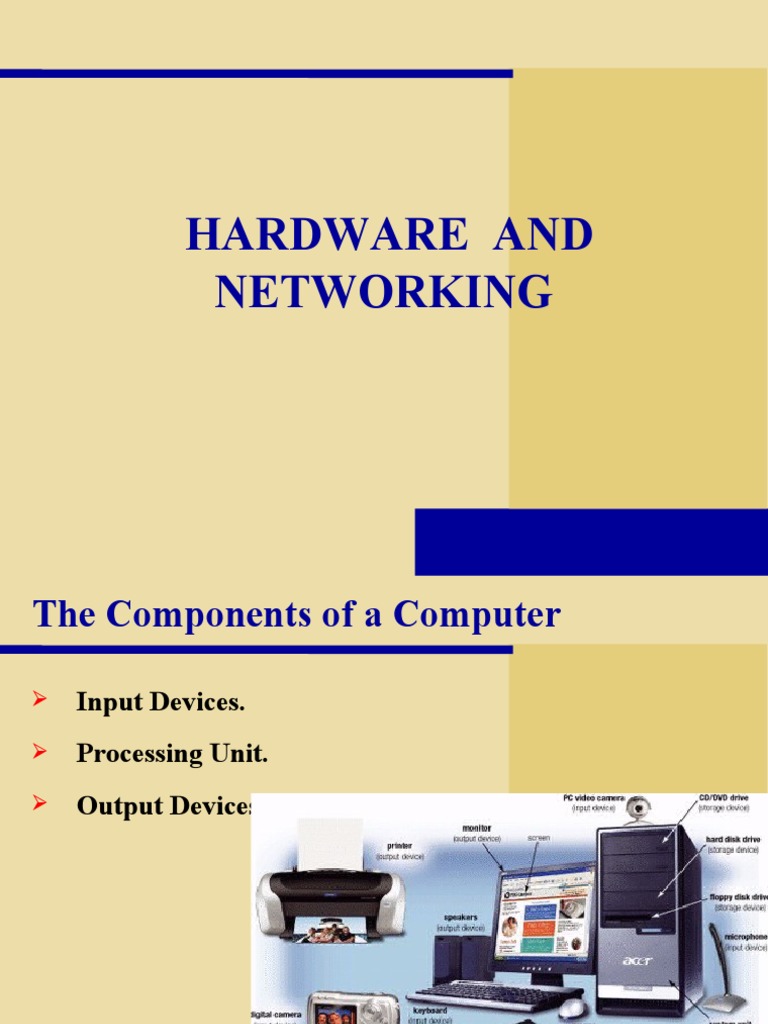 Hardware | PDF | Computer Network | Computer Hardware