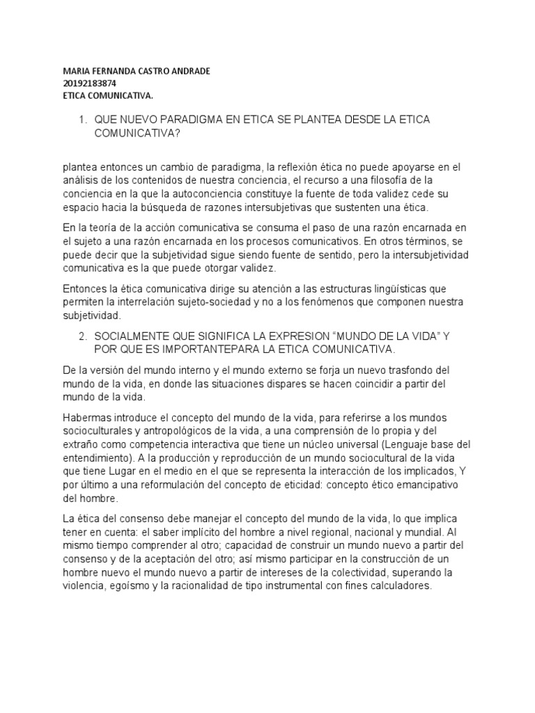 Maria Fernanda Castro Andrade | PDF | Metafísica de la mente | Verdad